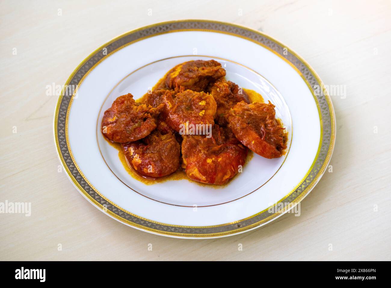 Chingri curry gravy hi-res stock photography and images - Alamy