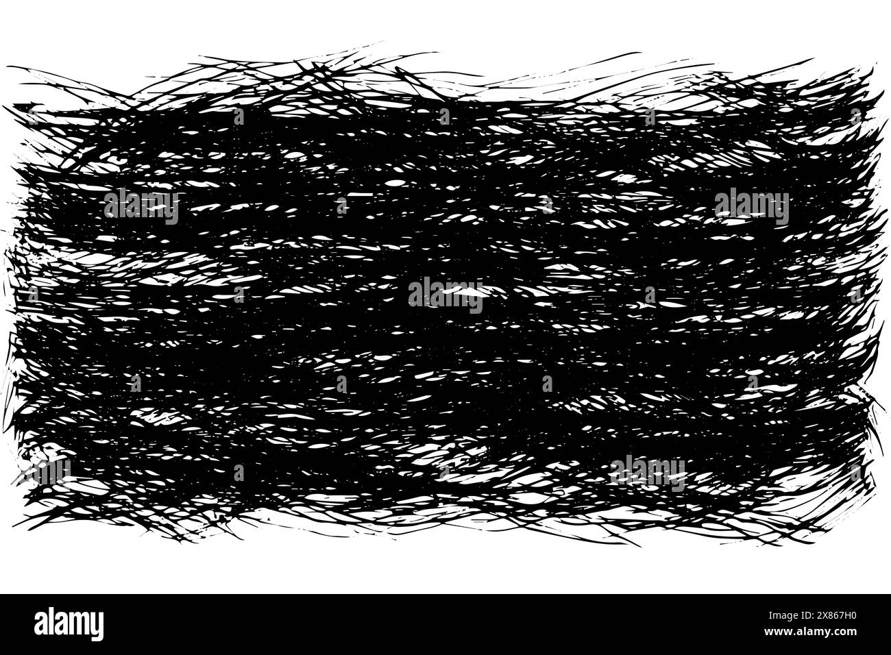 Scribble grunge texture. Square abstract background design. Line vector ...
