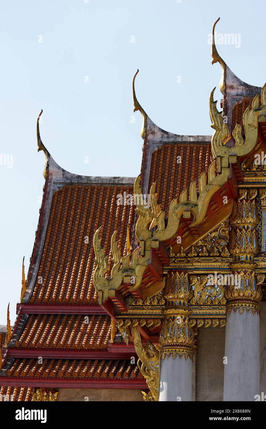 Thailand, Bangkok, Dusit District, Benjamabopit Temple (Wat ...