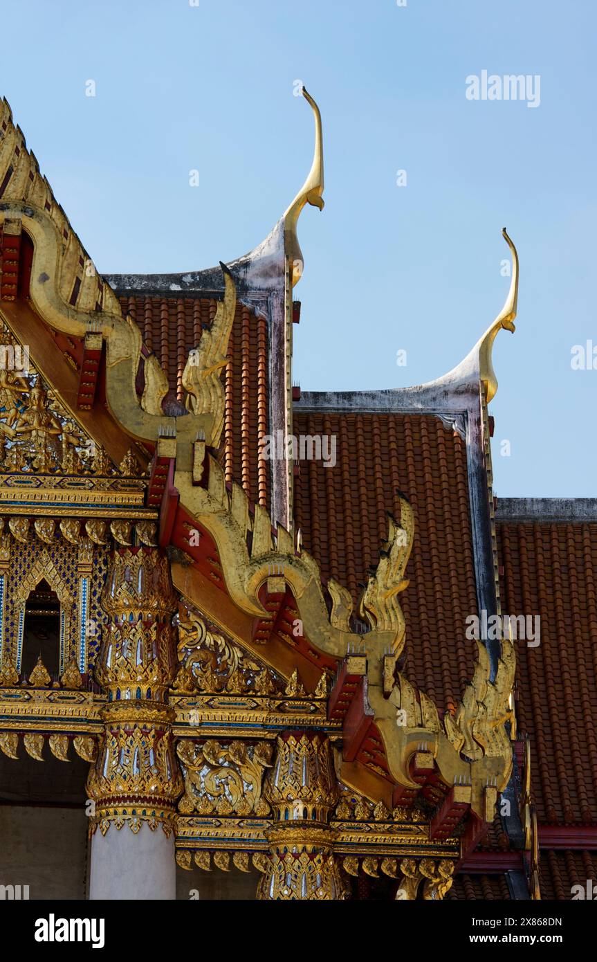 Thailand, Bangkok, Dusit District, Benjamabopit Temple (Wat ...