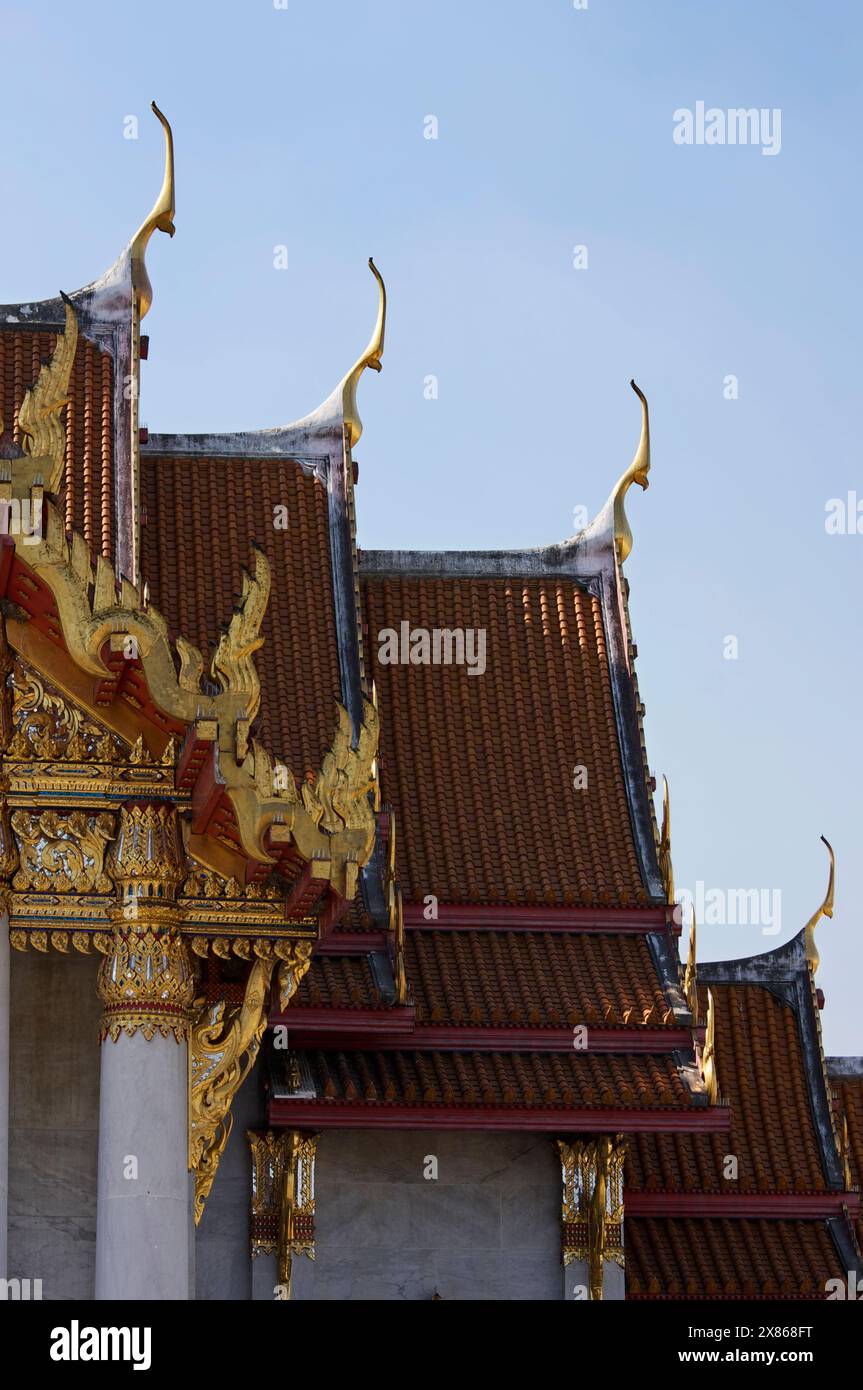Thailand, Bangkok, Dusit District, Benjamabopit Temple (Wat ...