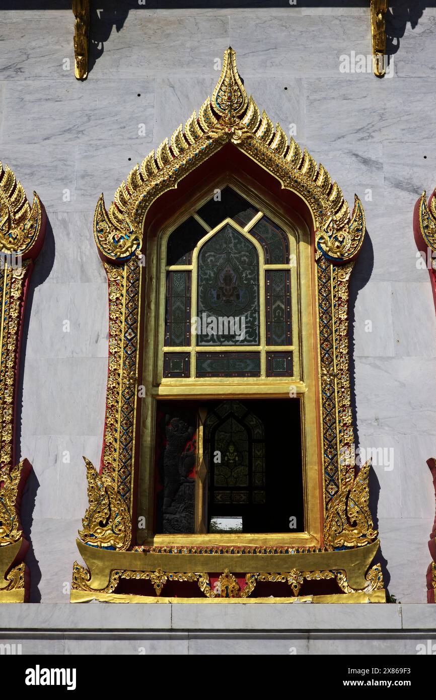 Thailand, Bangkok, Dusit District, Benjamabopit Temple (Wat ...