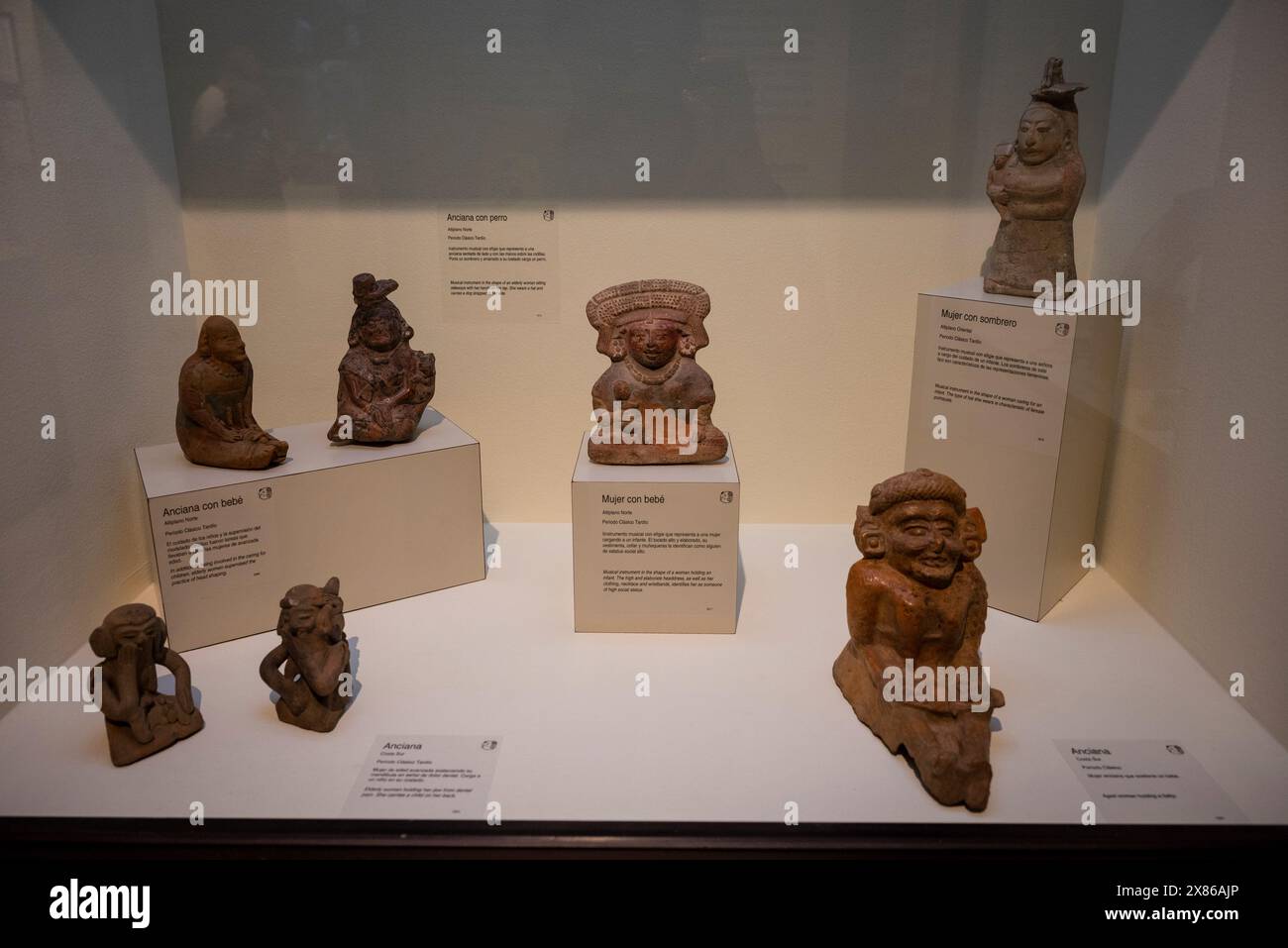 Figurines of Old Women, Popol Vuh Museum, home to one of the major ...