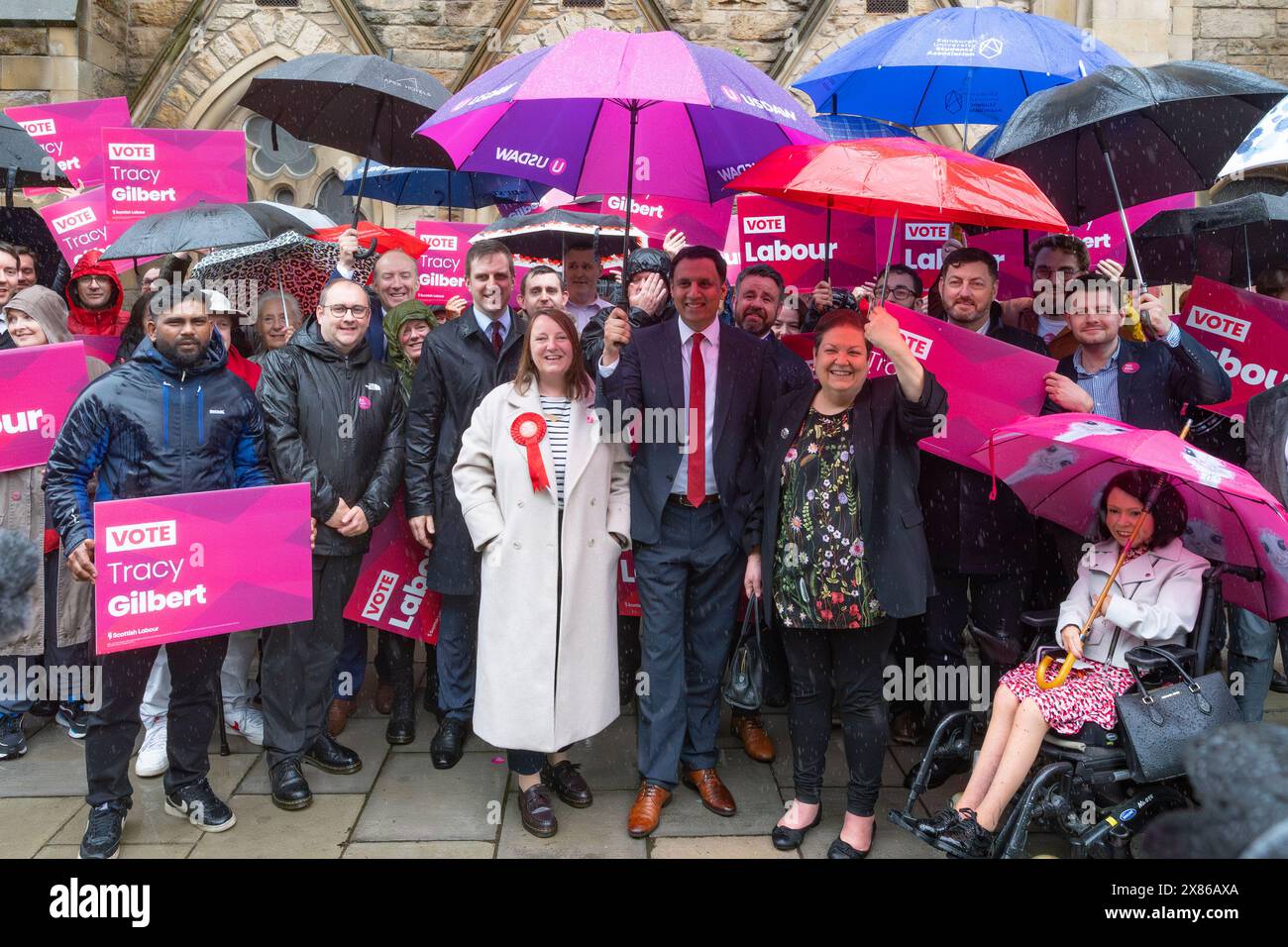 Edinburgh, Scotland, UK. 23rd May 2024. Scottish Labour Leader Anas ...