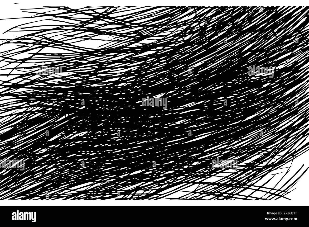 Scribble grunge texture. Square abstract background design. Line vector ...