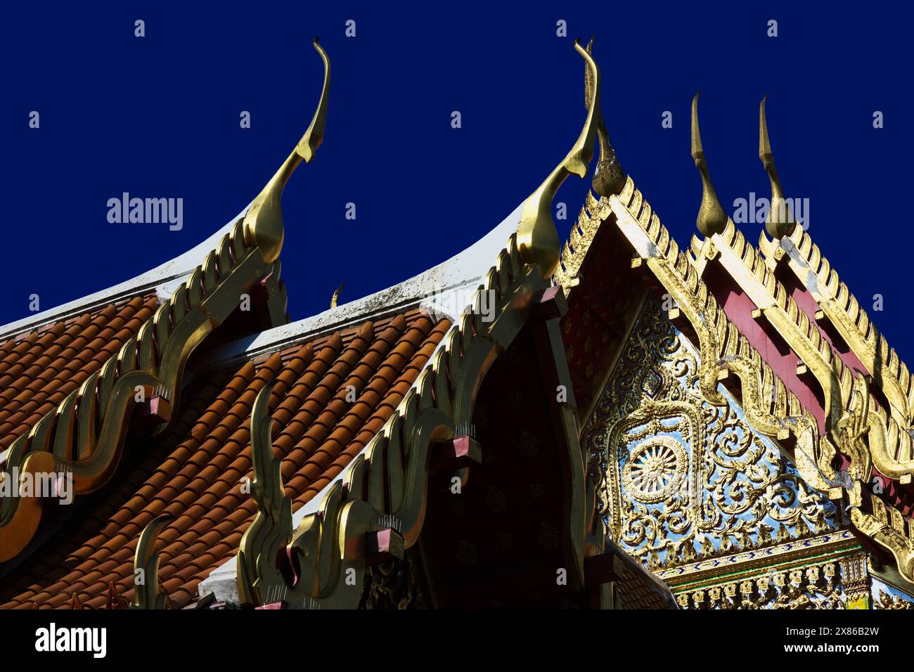 Thailand, Bangkok, Dusit District, Benjamabopit Temple (Wat ...