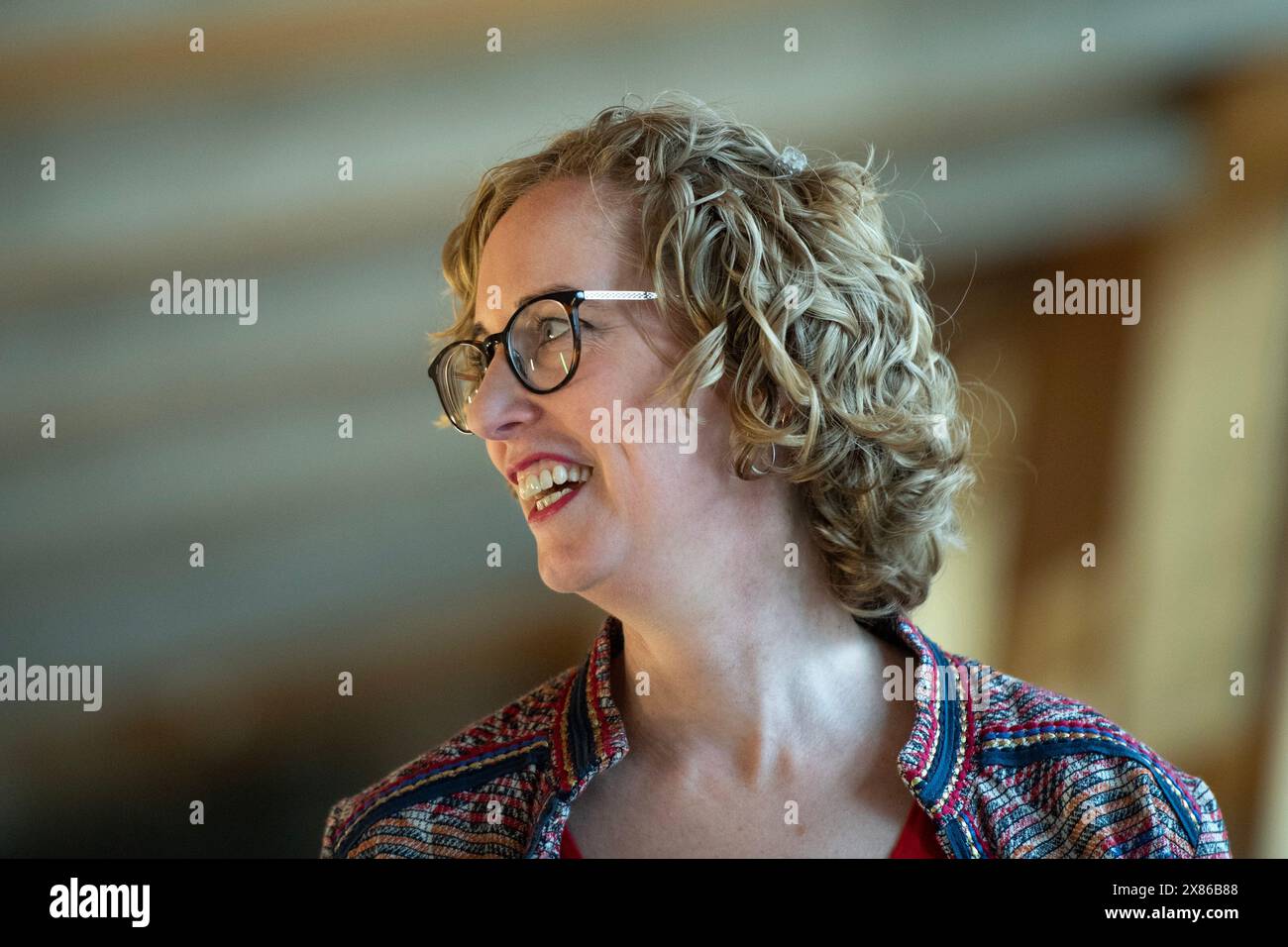 Edinburgh, UK. 23rd May, 2024. PICTURED: Lorna Slater MSP, Scottish ...