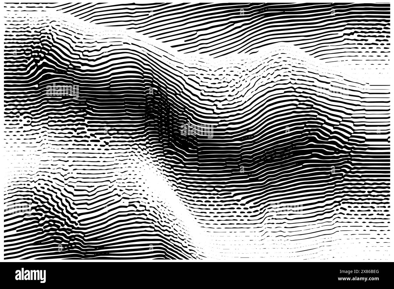 Halftone texture engraved in hipster style on halftone background ...