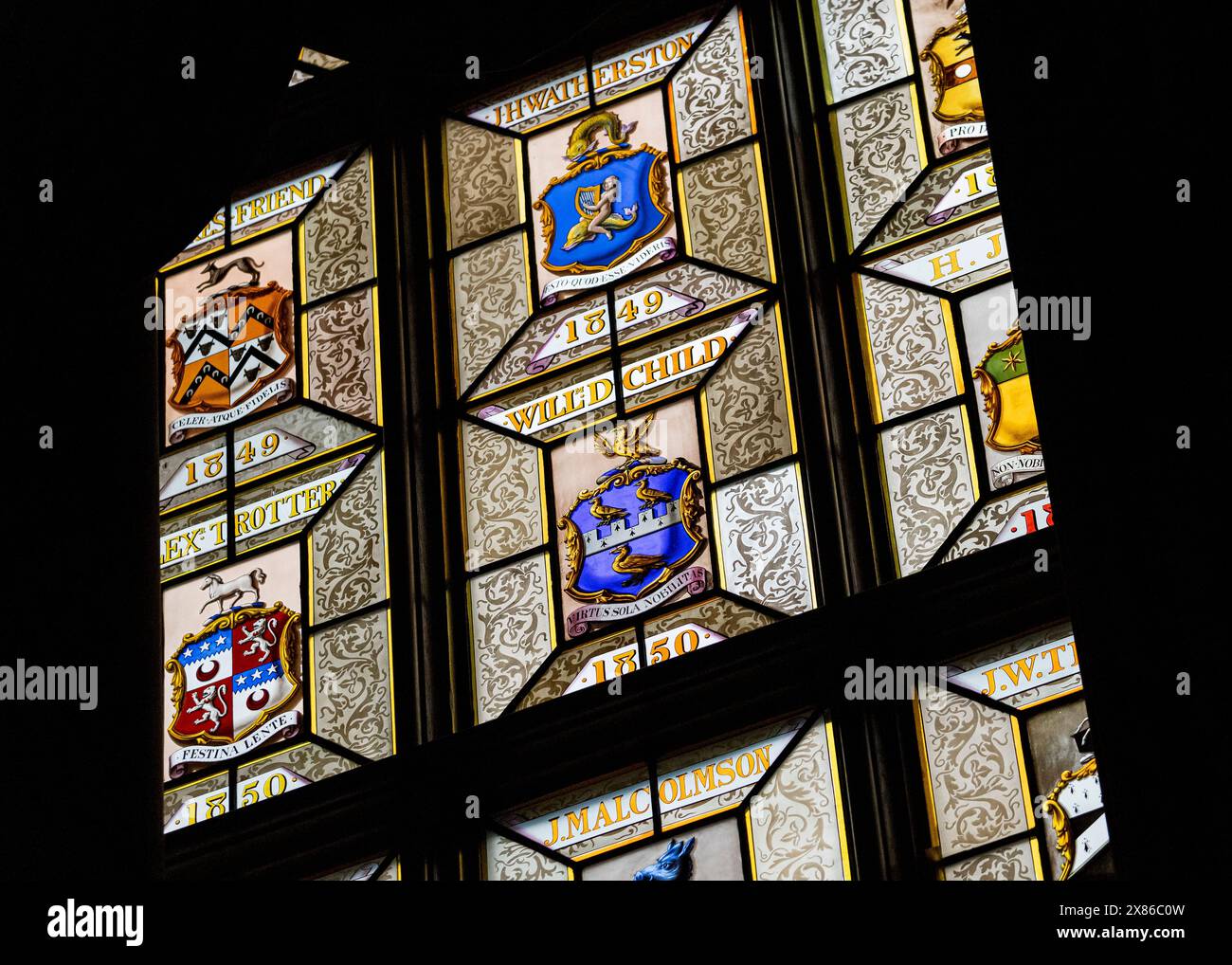 Interior of the Livery Hall of the Goldsmiths' Company, City of London ...