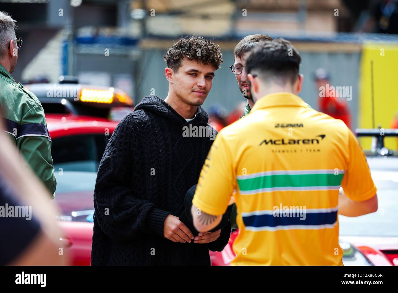 NORRIS Lando (gbr), McLaren F1 Team MCL38, portrait during the Formula 1 Grand Prix de Monaco ...