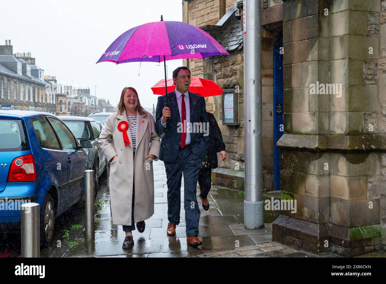 Edinburgh, Scotland, UK. 23rd May 2024. Scottish Labour Leader Anas ...