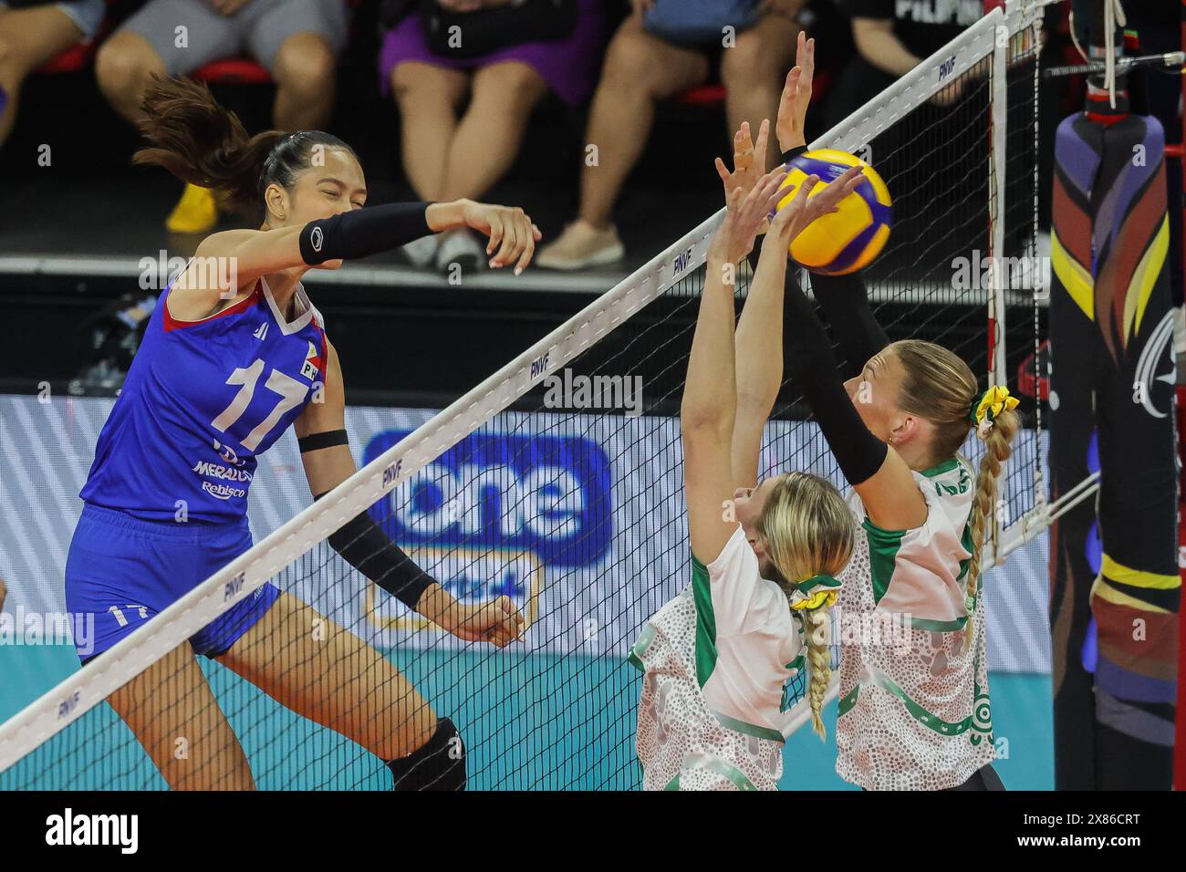 Manila, Philippines. 23rd May, 2024. Thea Allison Gagate (L) of the ...