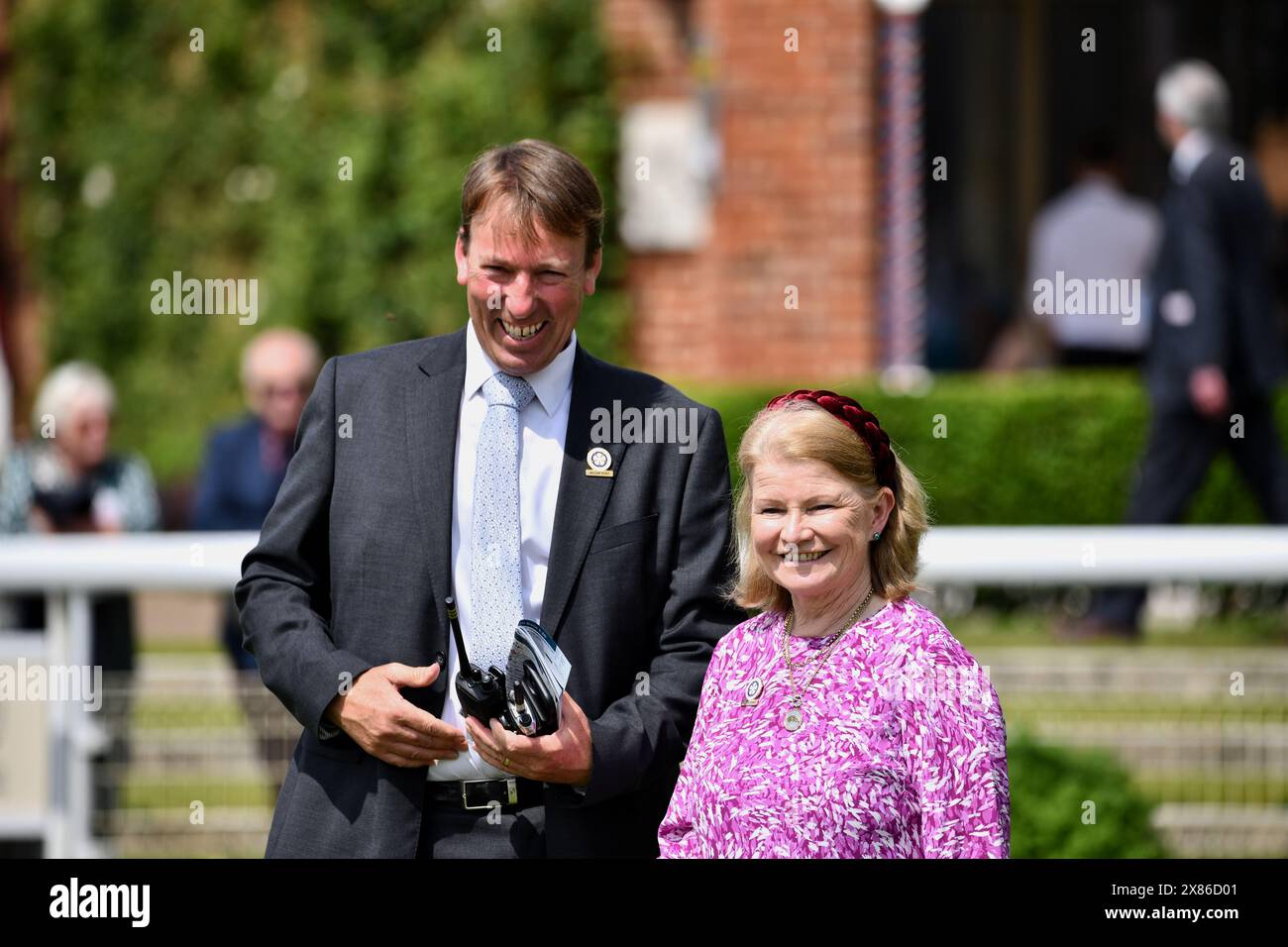 William Derby and Anthea Leigh Stock Photo - Alamy