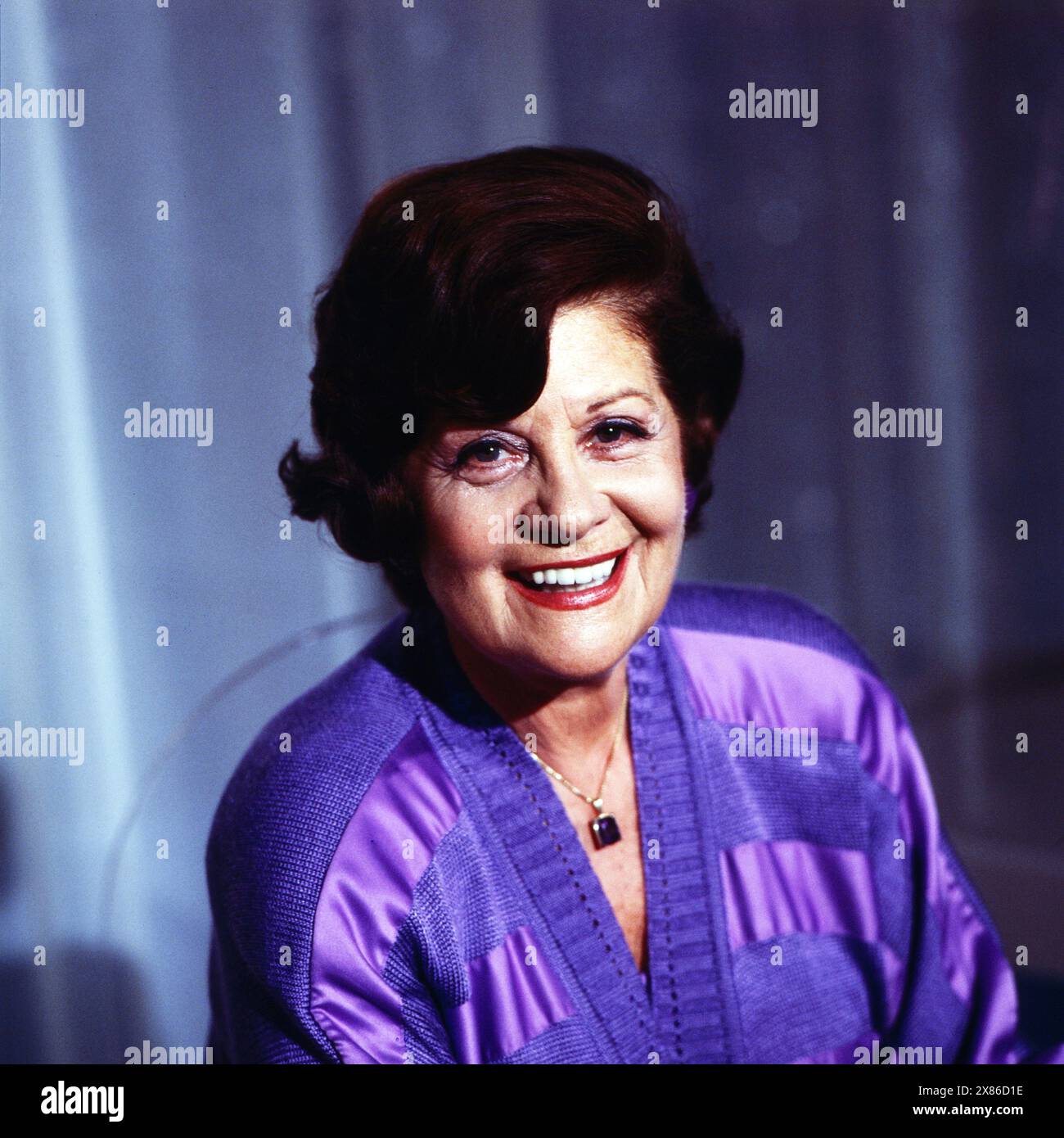Maria Mucke, deutsche Schauspielerin und Sängerin, Portrait, 1987 Stock ...