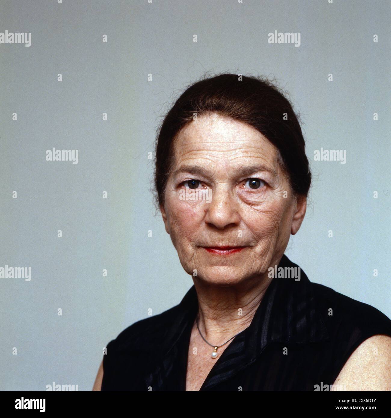Annie Fischer, ungarische Pianistin, Portrait, 1984 Stock Photo - Alamy