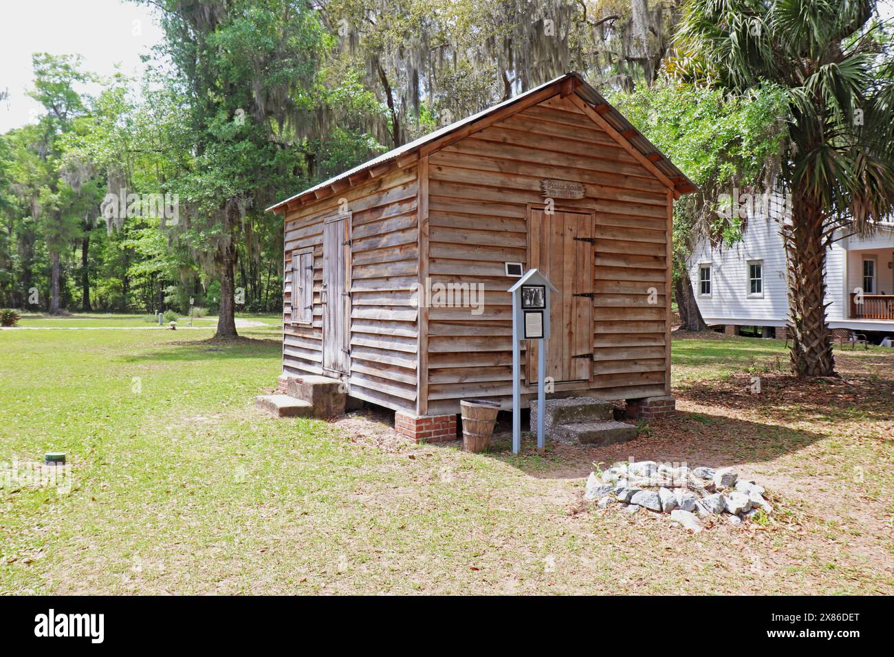 DAUFUSKIE ISLAND, SOUTH CAROLINA C April 6 2023: Replica constructed in ...