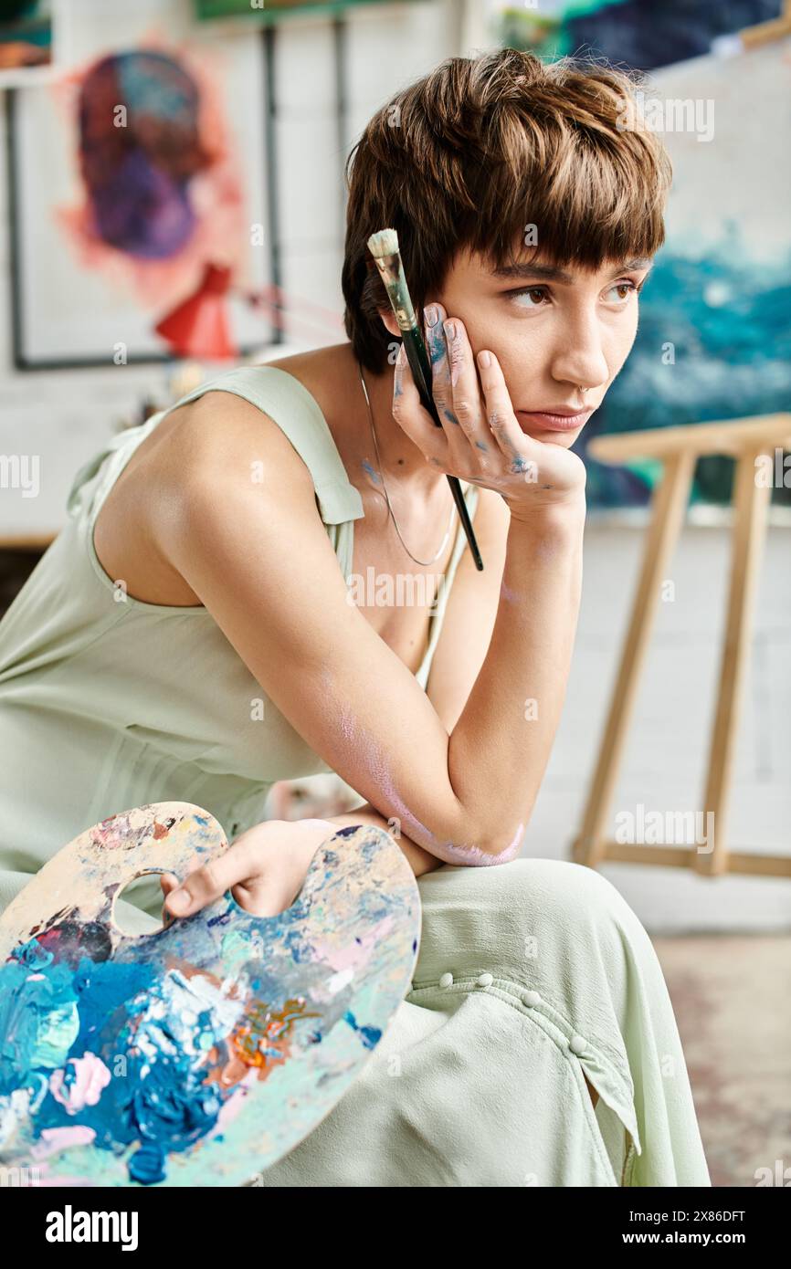 Artist attire hi-res stock photography and images - Alamy