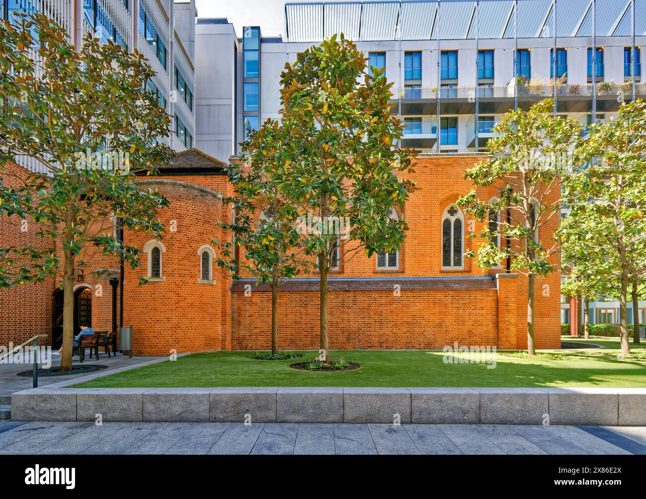 Fitzrovia Chapel Fitzroy Place London built in 1891–92 as the Middlesex ...
