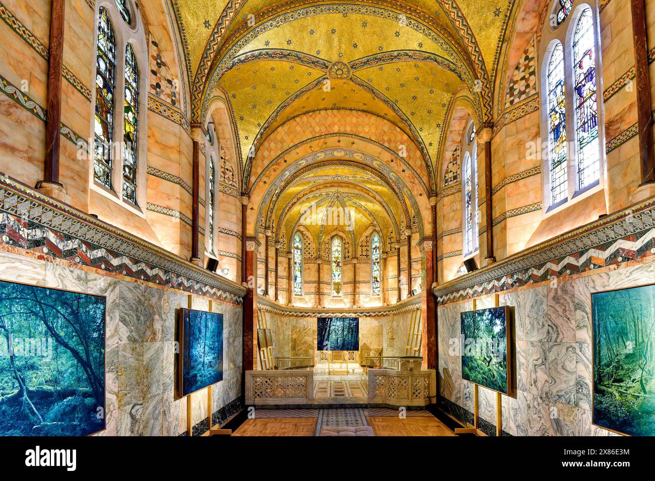 Fitzrovia Chapel Fitzroy Place London built in 1891–92 as the Middlesex ...