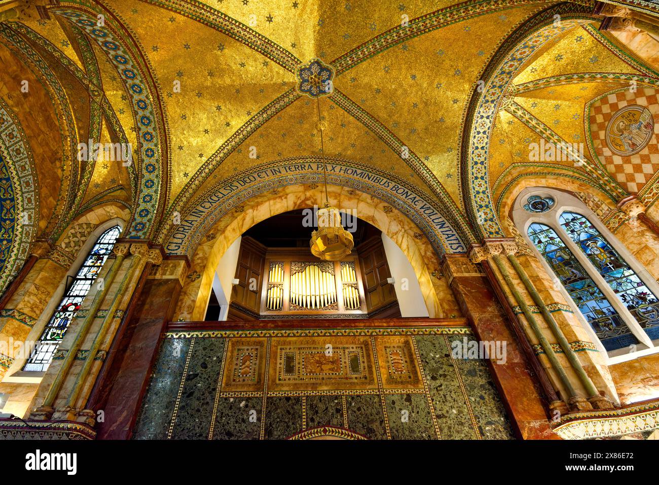 Fitzrovia Chapel Fitzroy Place London built in 1891–92 as the Middlesex ...