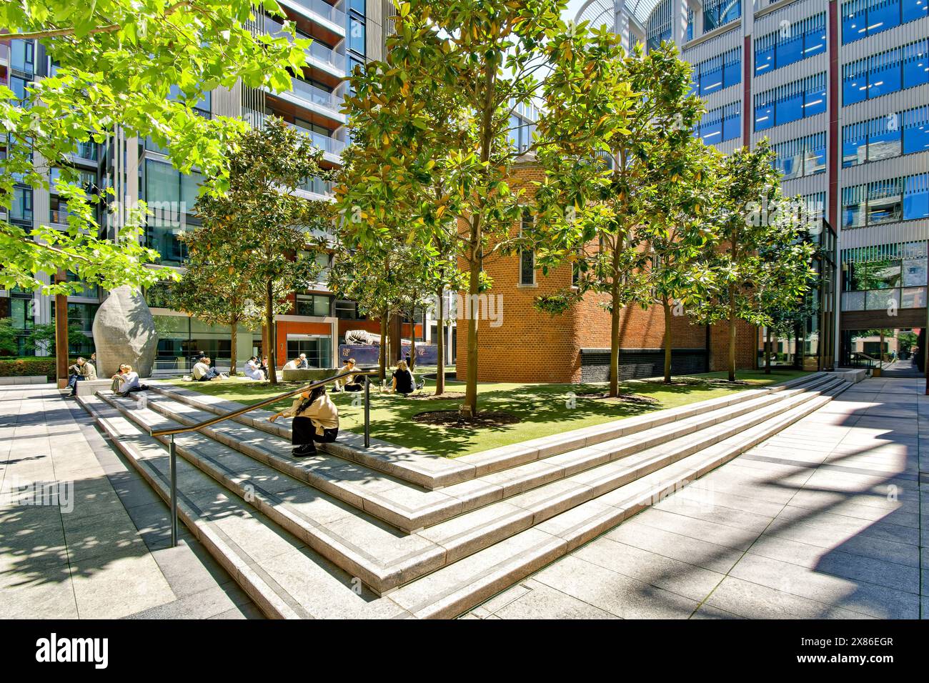 Fitzrovia Chapel Fitzroy Place London built in 1891–92 as the Middlesex ...