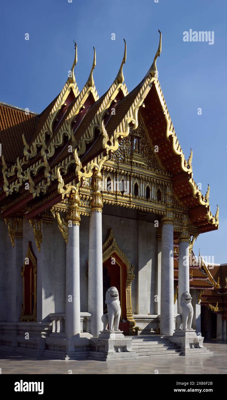 Thailand, Bangkok, Dusit District, Benjamabopit Temple (Wat ...