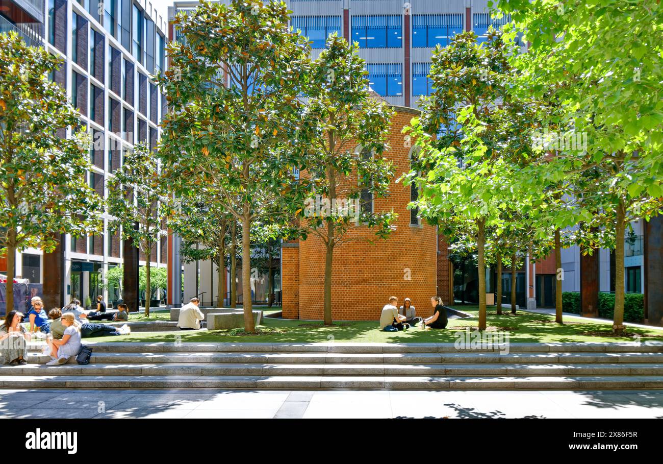 Fitzrovia Chapel Fitzroy Place London built in 1891–92 as the Middlesex ...