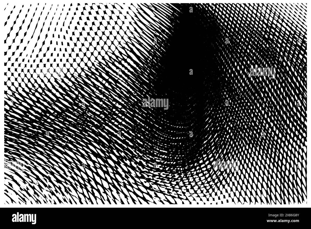 Halftone texture engraved in hipster style on halftone background ...