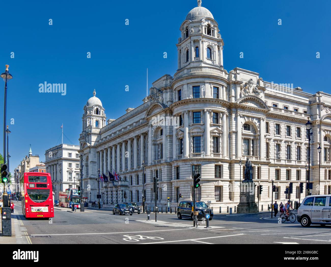 The Old War Office Whitehall London or OWO the Edwardian Baroque ...