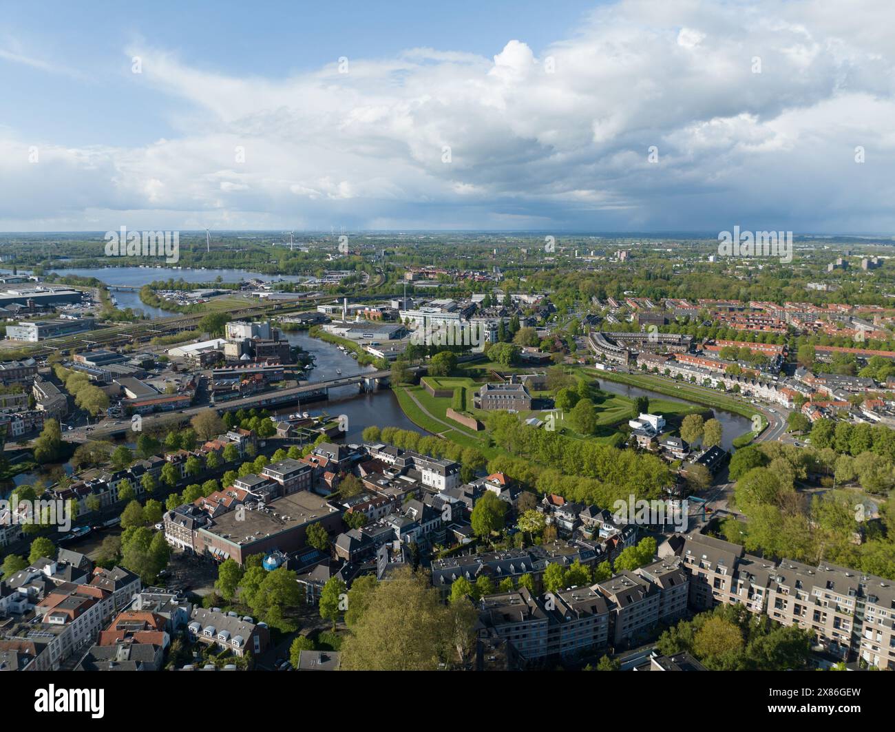 Den Bosch city view. City in The Netherlands Stock Photo - Alamy