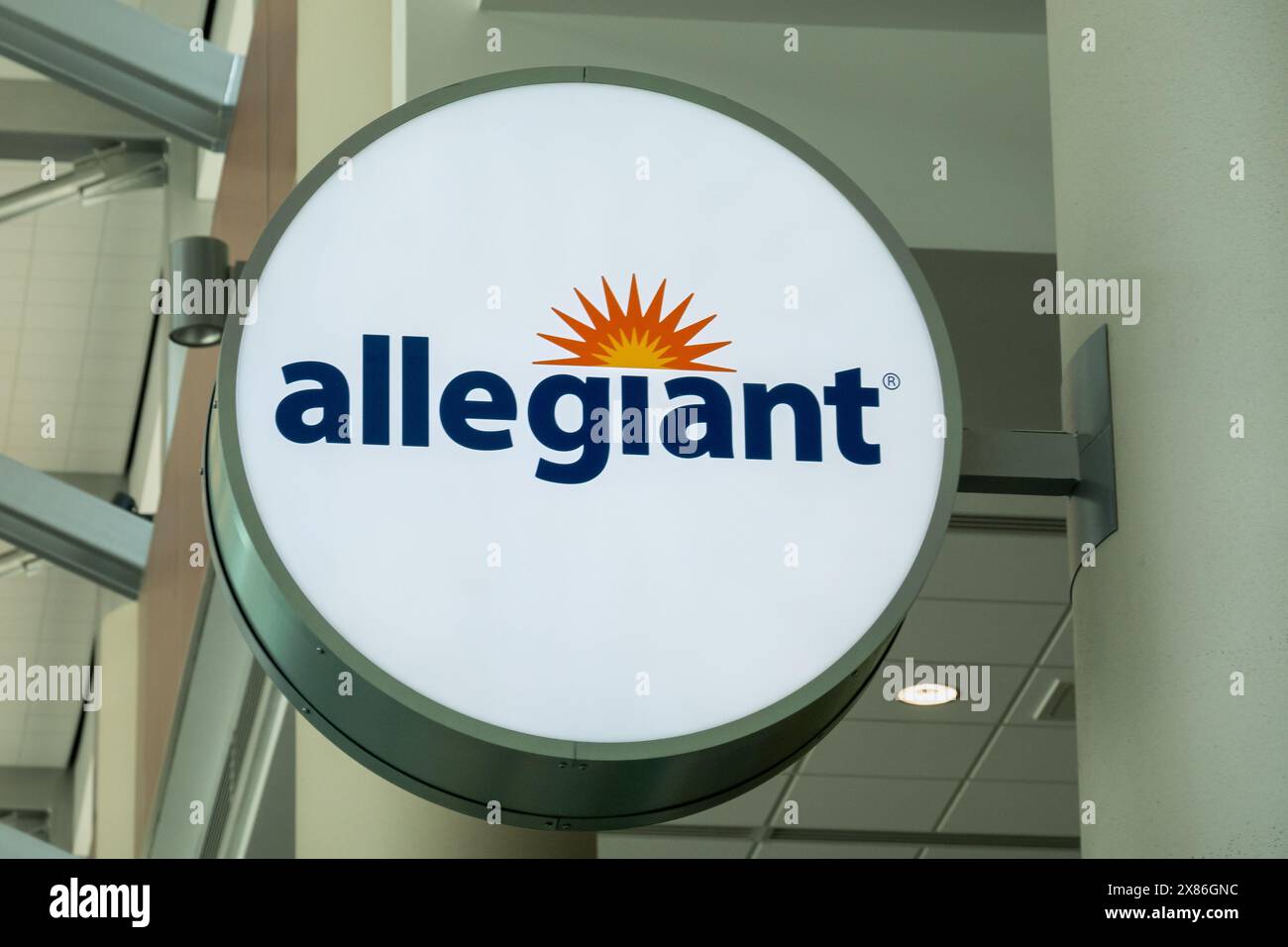 Allegiant logo hi-res stock photography and images - Alamy