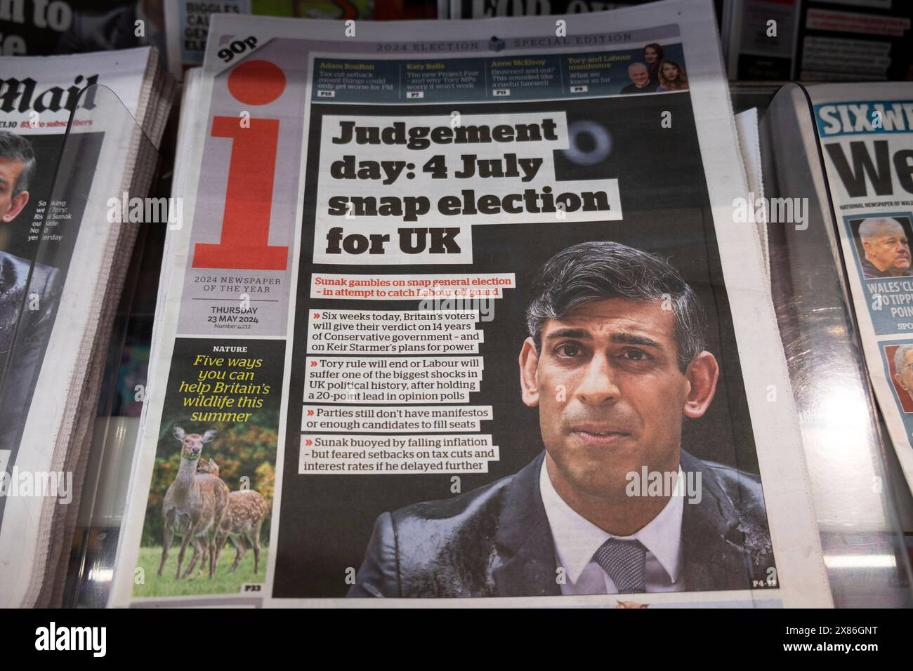 PM Rishi Sunak sets date of general election 'Judgement day: 4 July ...