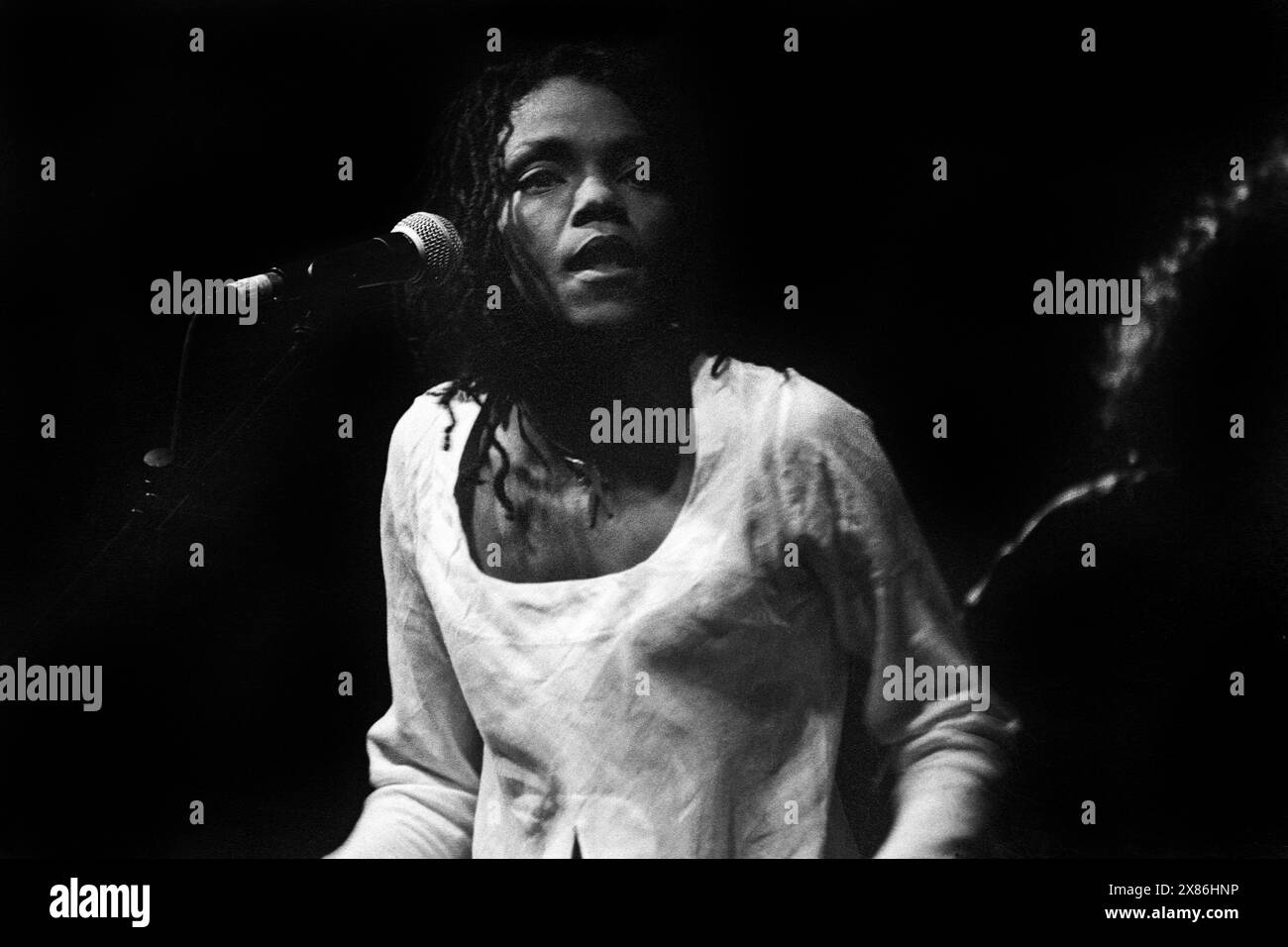 CARLEEN ANDERSON, JAZZ STAGE, GLASTONBURY 1995: The soul singer Carleen ...