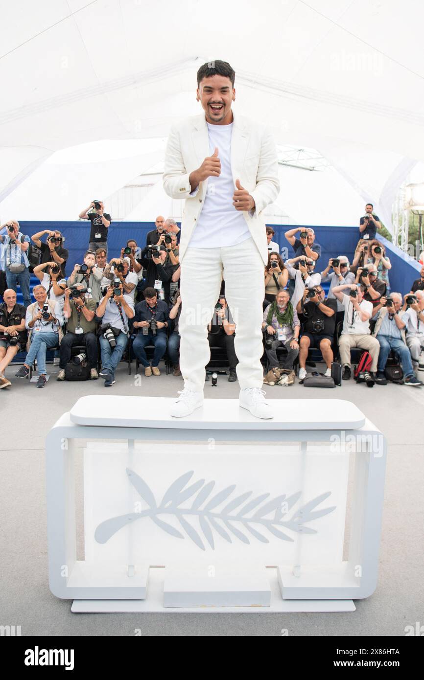Cannes, France. 23rd May, 2024. Iago Xavier attending the Motel Destino ...