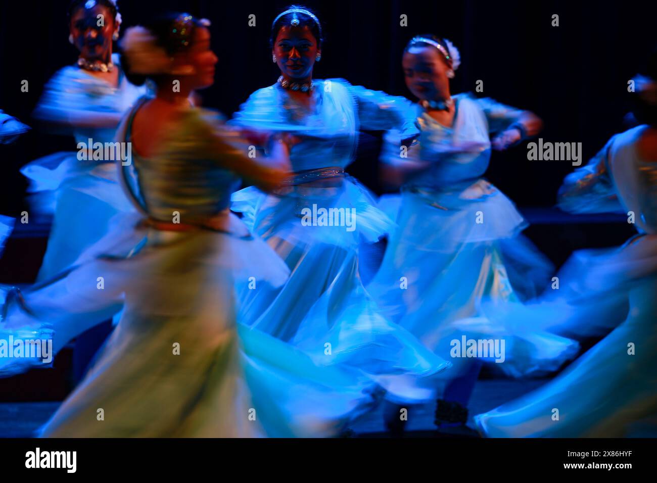Kathmandu, Nepal. 23rd May, 2024. Artists from Aesthetic Dance Studio ...