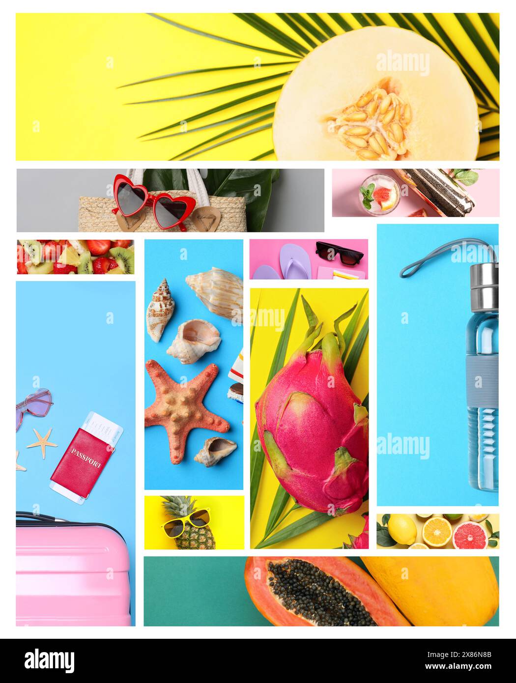 Stuff summer travel Cut Out Stock Images & Pictures - Alamy