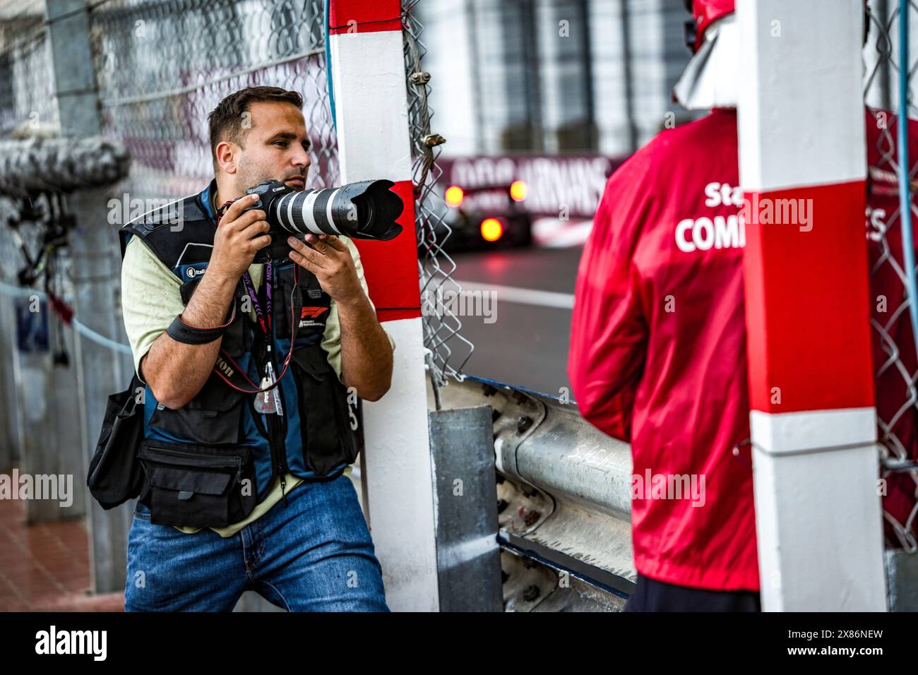 Monaco - 23/05/2024, Eric Alonso, photographer during the 4th round of ...