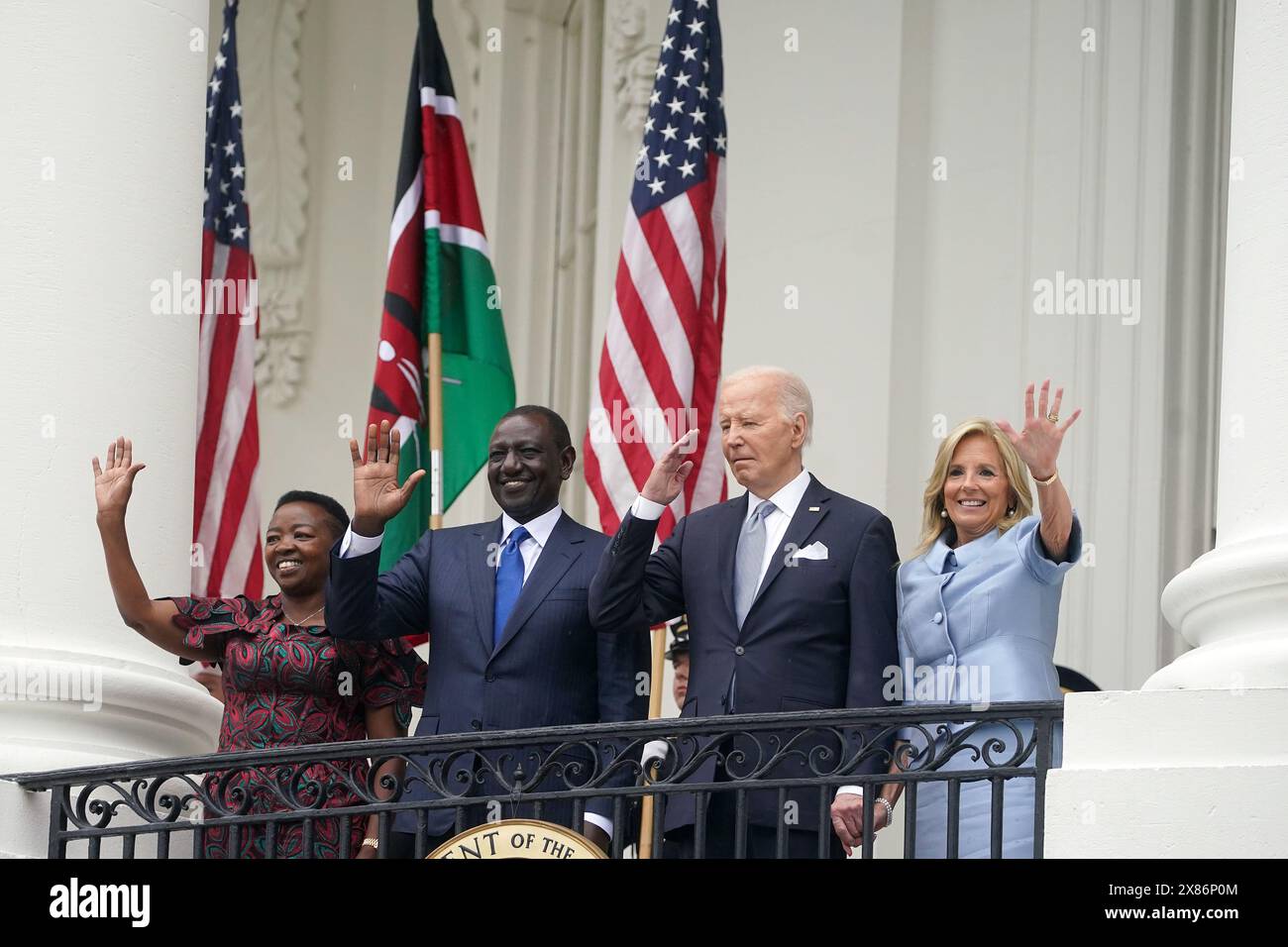 Rachel Ruto, Kenya's first lady, from left, William Ruto, Kenya's ...