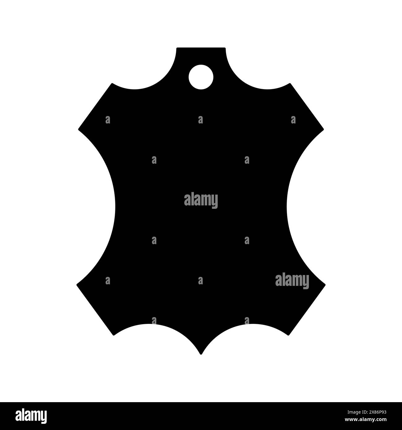 Leather logo icon. Genuine leather black symbol Stock Vector Image ...