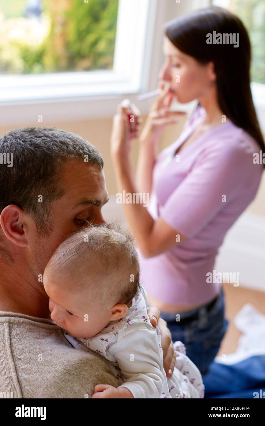 Female smoking child hi-res stock photography and images - Alamy