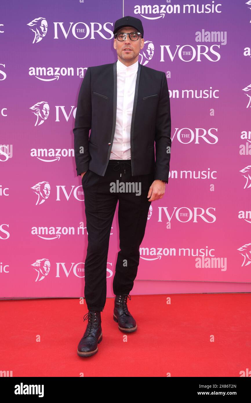 Walter Mair arrives at the Ivor Novello Awards at Grosvenor House in ...