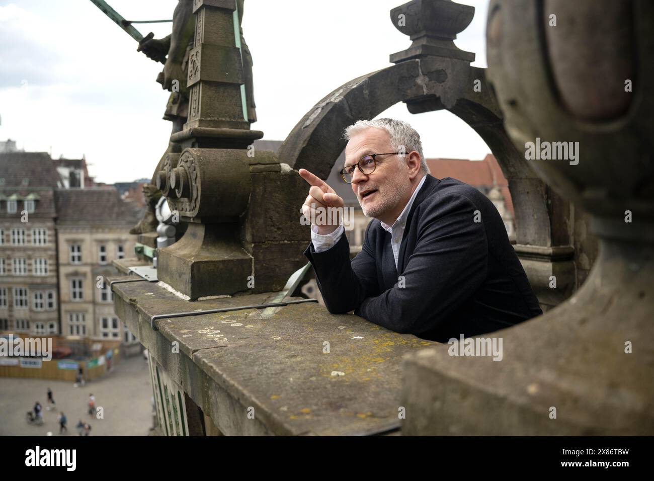 Bremen, Germany. 17th May, 2024. Peter Lohmann, Head of Public ...