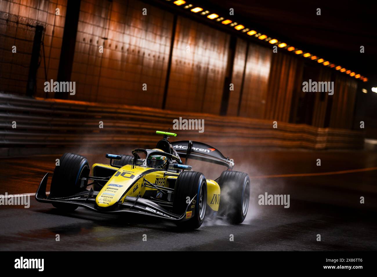 10 BORTOLETO Gabriel (bra), Invicta Racing, Dallara F2 2024, action ...