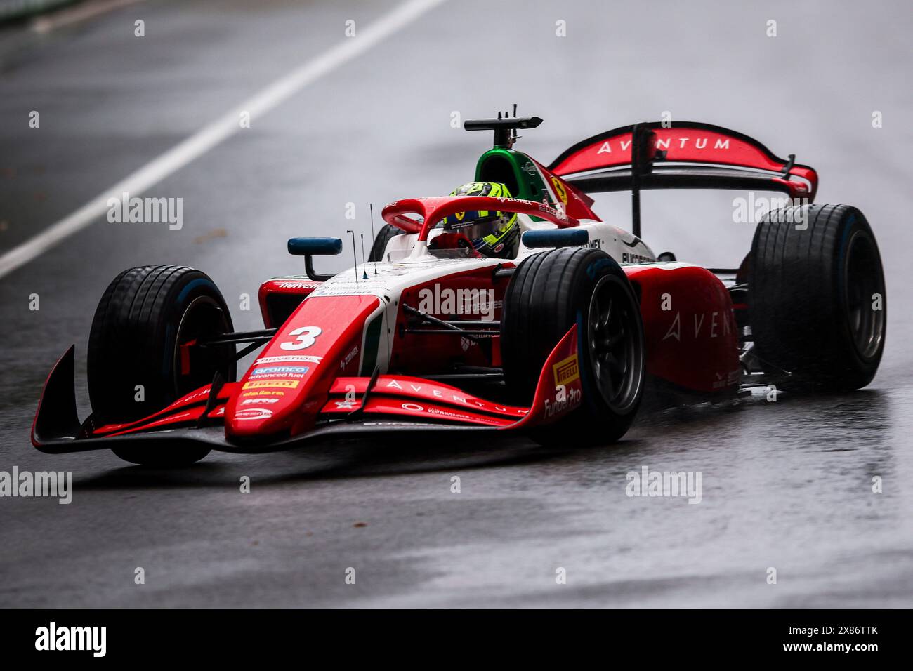 03 BEARMAN Oliver (gbr), Prema Racing, Dallara F2 2024, action during ...
