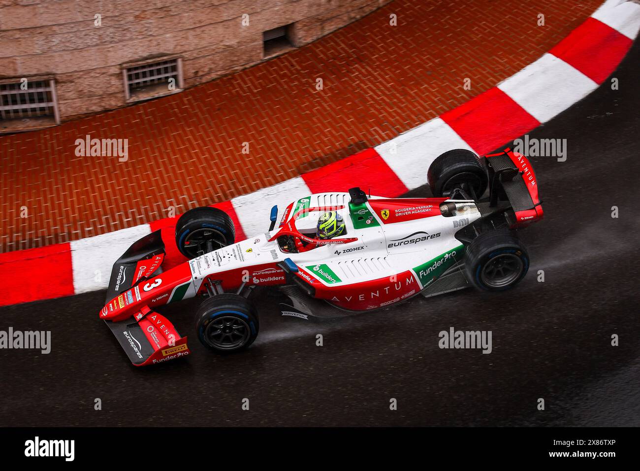 03 BEARMAN Oliver (gbr), Prema Racing, Dallara F2 2024, action during ...