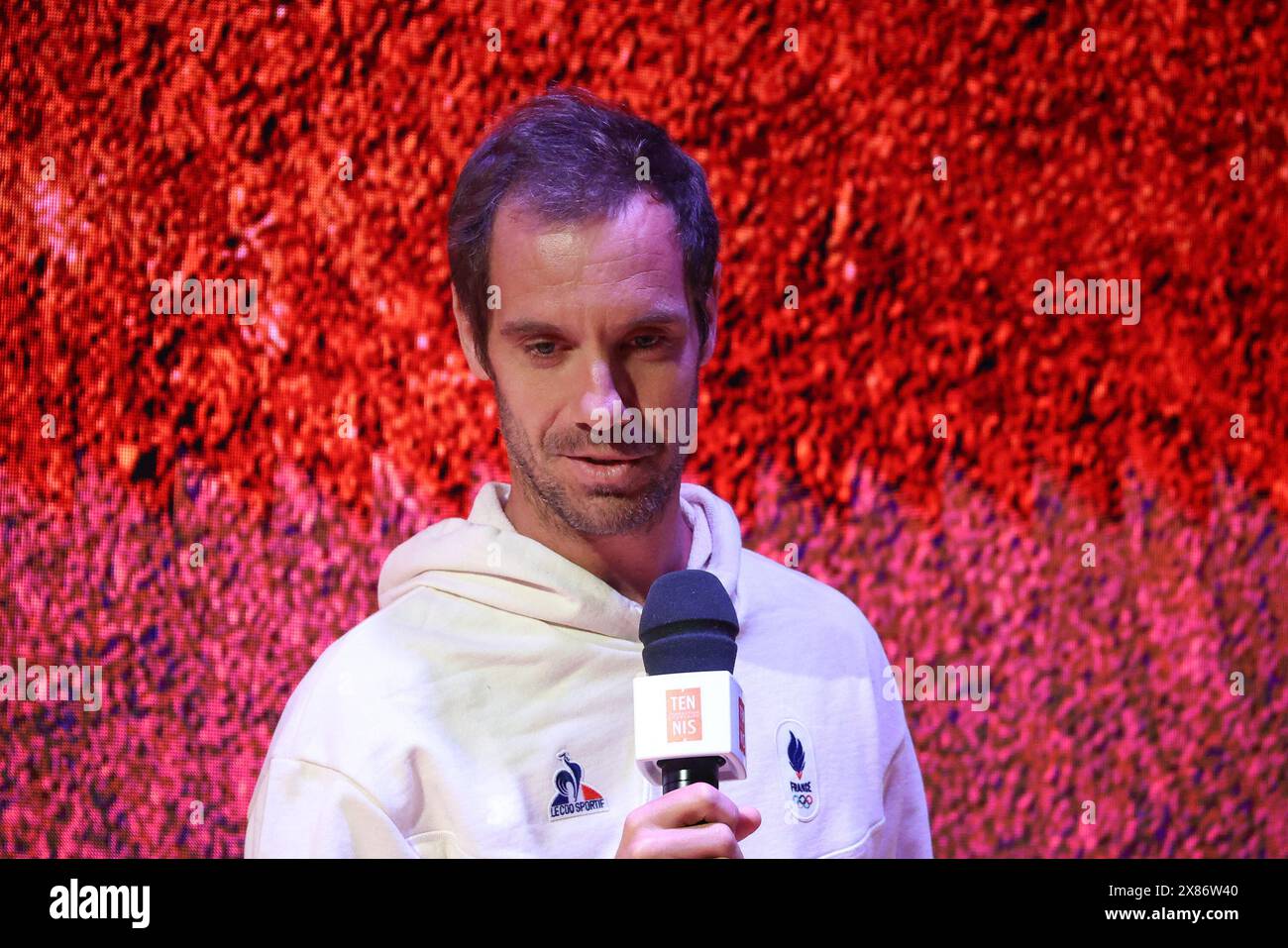 Paris, France. 23rd May, 2024. Richard Gasquet attends Inauguration of ...