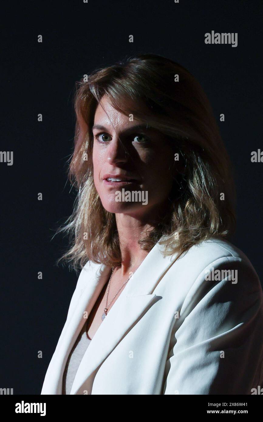Paris, France. 23rd May, 2024. Amelie Mauresmo attends Inauguration of ...