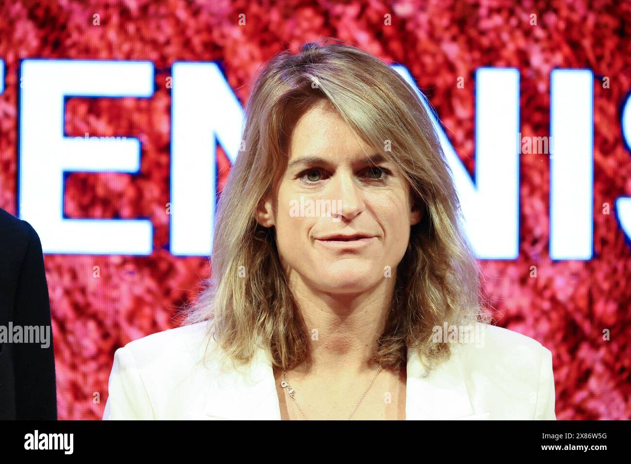 Paris, France. 23rd May, 2024. Amelie Mauresmo attends Inauguration of ...