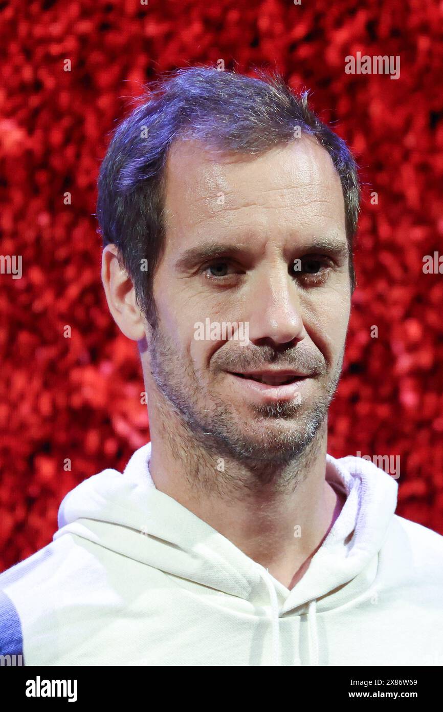 Paris, France. 23rd May, 2024. Richard Gasquet attends Inauguration of ...