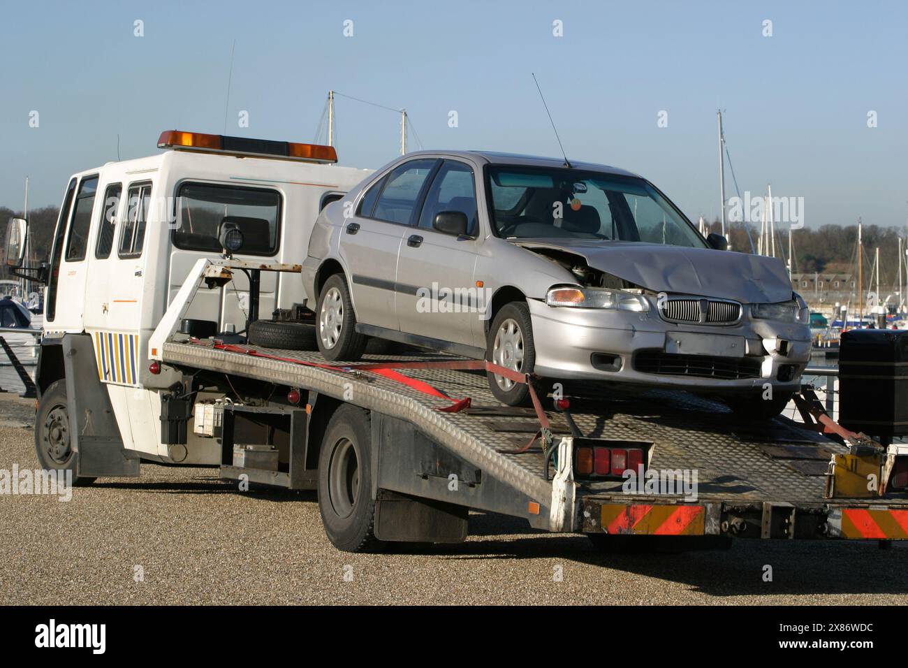 British car transporter hi-res stock photography and images - Alamy